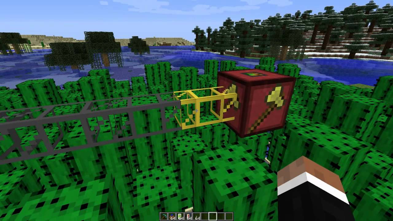 Minecraft Forestry Guide - Cacti Farm (Danish)(Outdated) - YouTube