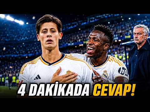 Mourinho’dan Arda Güler ve Vinícius Sözleri! 90+1’deki Golü Böyle Yorumladı