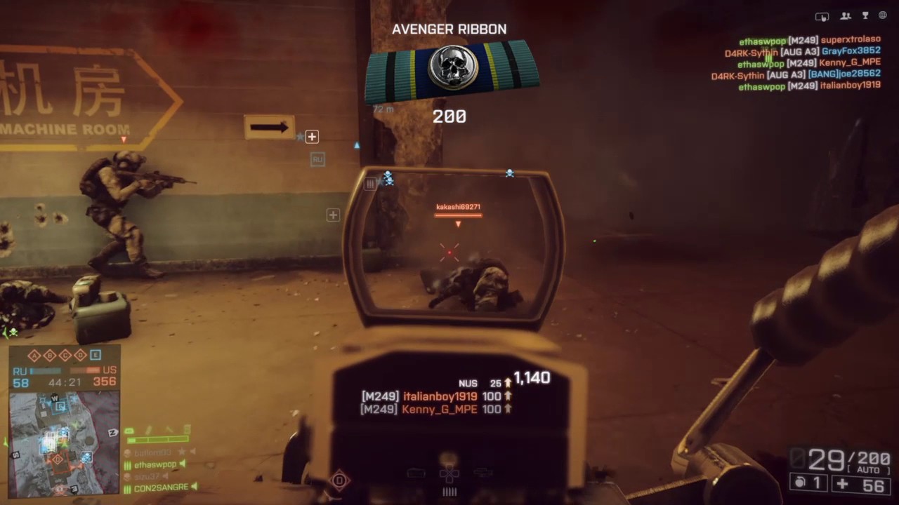 Battlefield 4 - 11 Man Multi-Kill - YouTube