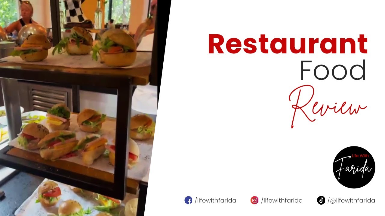 Restaurant Food Review | Life With Farida | Street Foods | Food Vlogs ...
