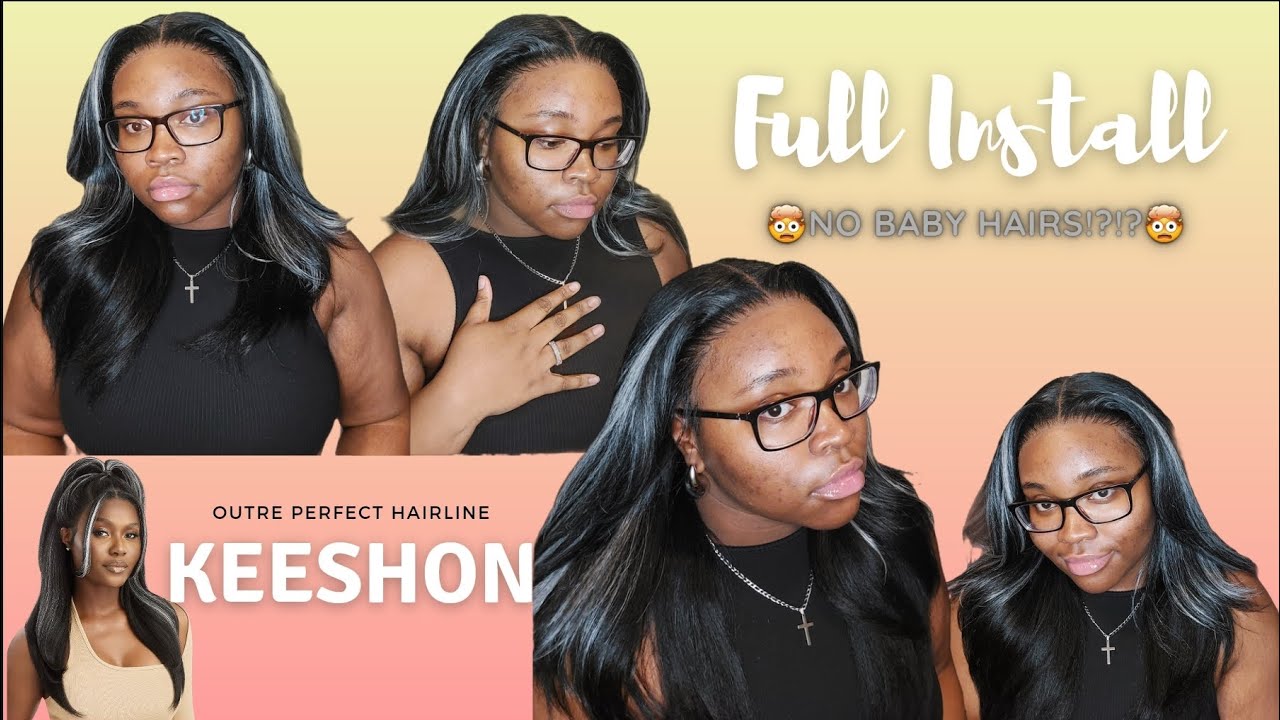 $50 STORM INSPIRED WIG!! NO BABY HAIRS!! Keeshon- OUTRE Perfect ...