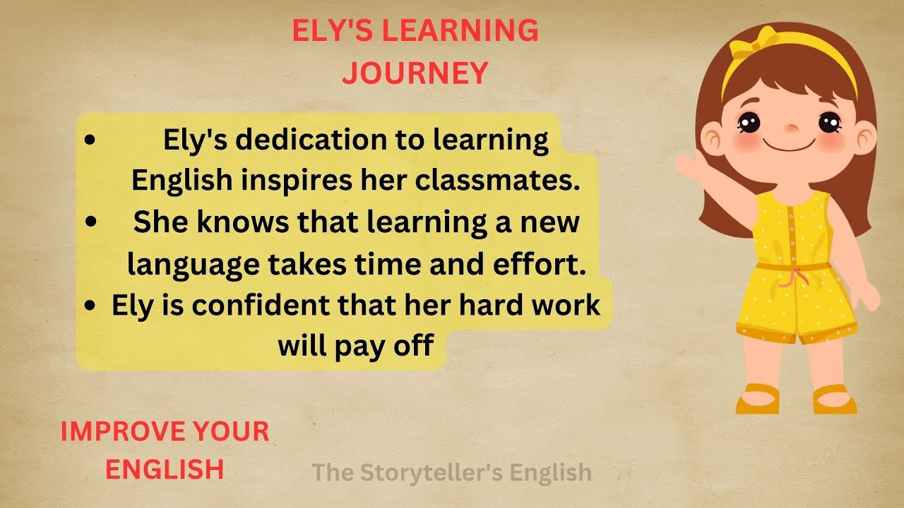 ELI'S LEARNING JOURNEY | IMPROVE YOUR ENGLISH | CORRECT YOUR ...