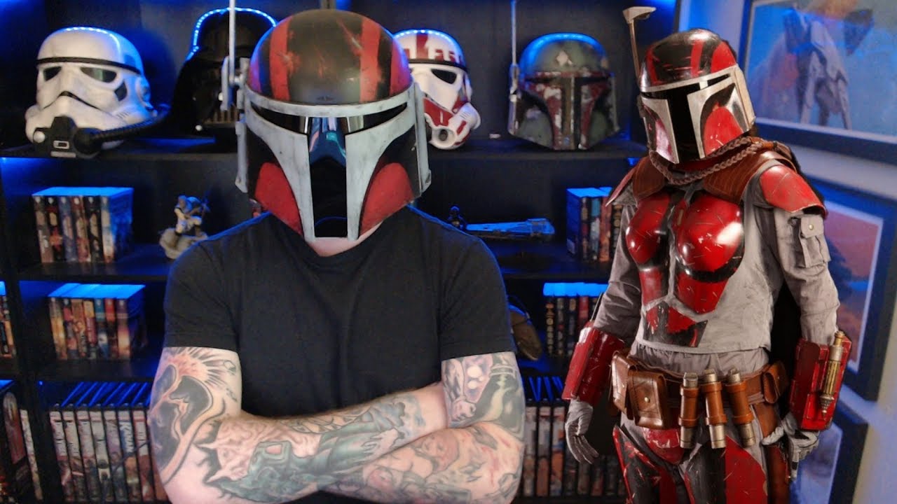 Helmet Review: Rav Bralor Mandalorian Helm from April Storm Props - YouTube