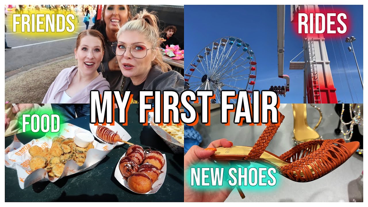 I Went To MY FIRST EVER Fair In The US | Vlog no 60 - YouTube