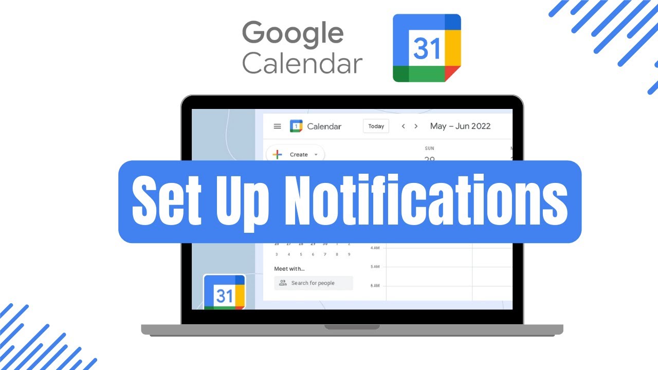 How to Set Up Notifications in Google Calendar - YouTube
