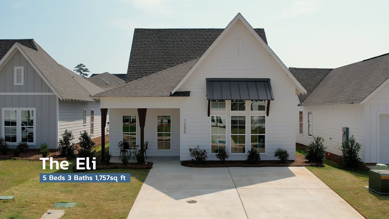 Holland Homes The Eli Floorplan Walkthrough - YouTube
