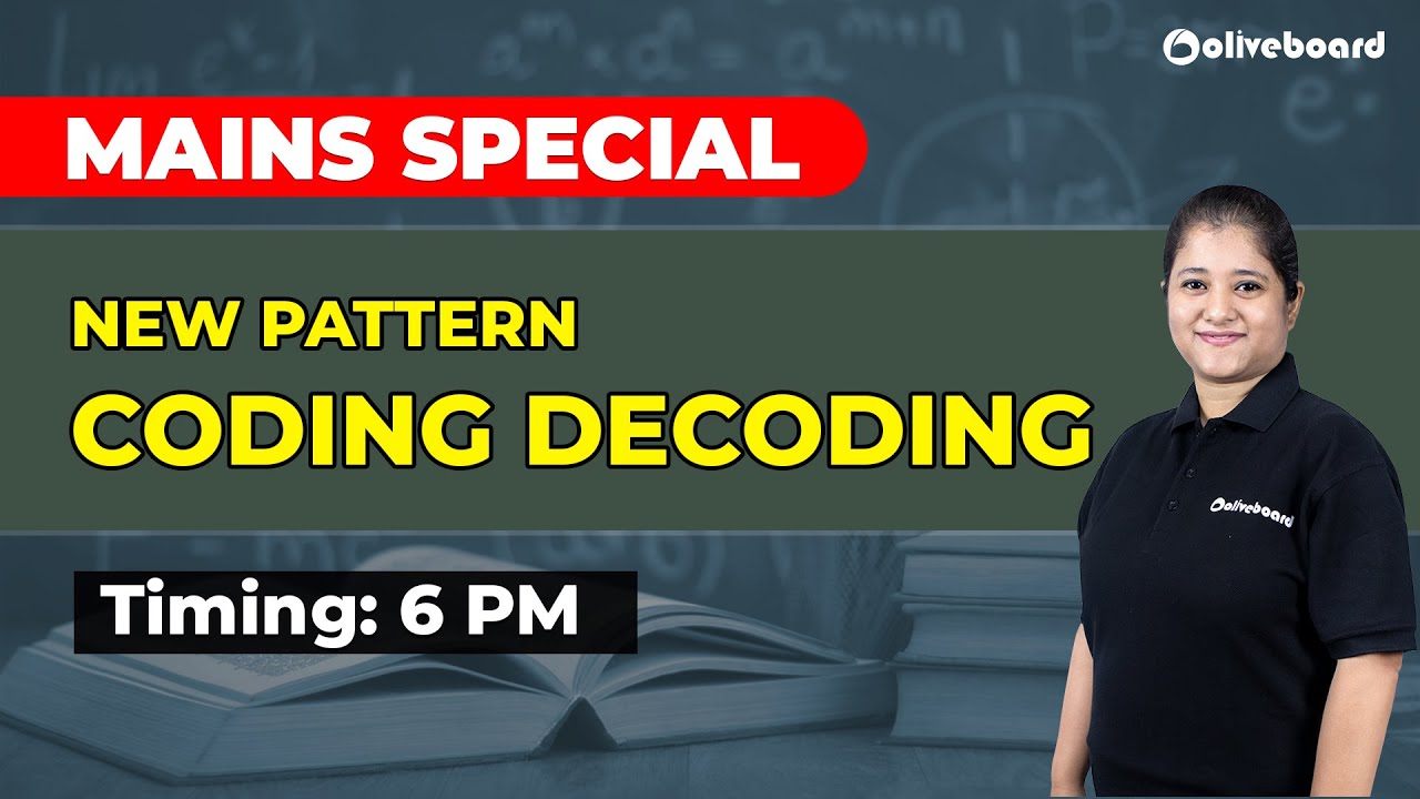Mains Special 2020 New Pattern Coding Decoding Nikita Ma Am