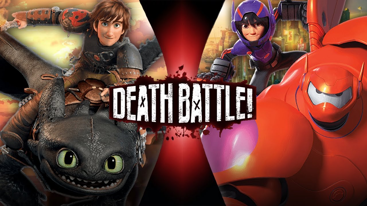 Hiccup & Toothless VS Hiro & Baymax - Top Of The World (DEATH BATTLE ...