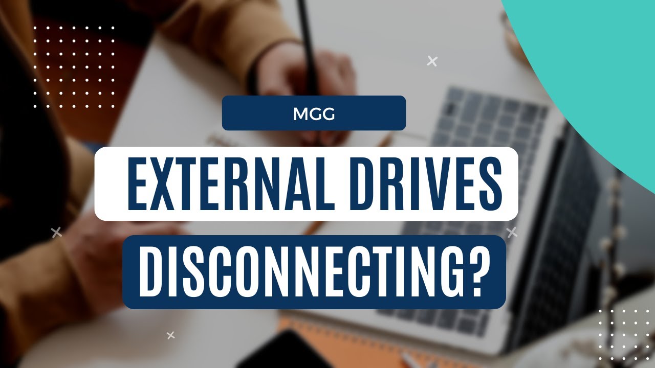 External Drives Frequently Disconnecting? - YouTube