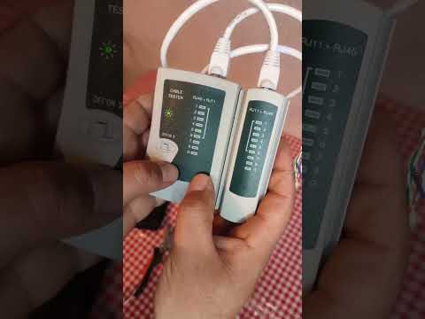 network cabel tester rj45 (ethernet kablosu test cihazı)@aysunbalkanc5647