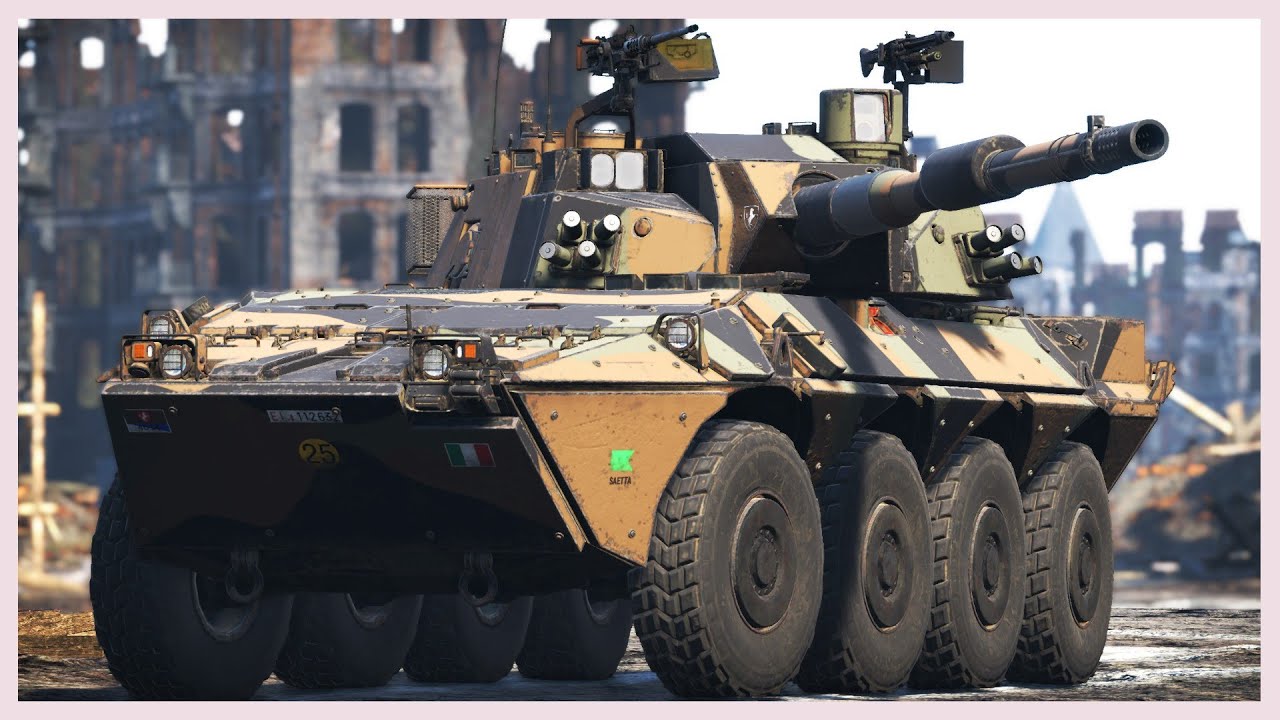 Italian light tank Centauro I 120 Gameplay || War Thunder - YouTube