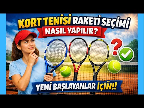 Tenis Raketi Nasıl Seçilir ? (Yeni Başlayanlar İçin Detaylı Rehber)