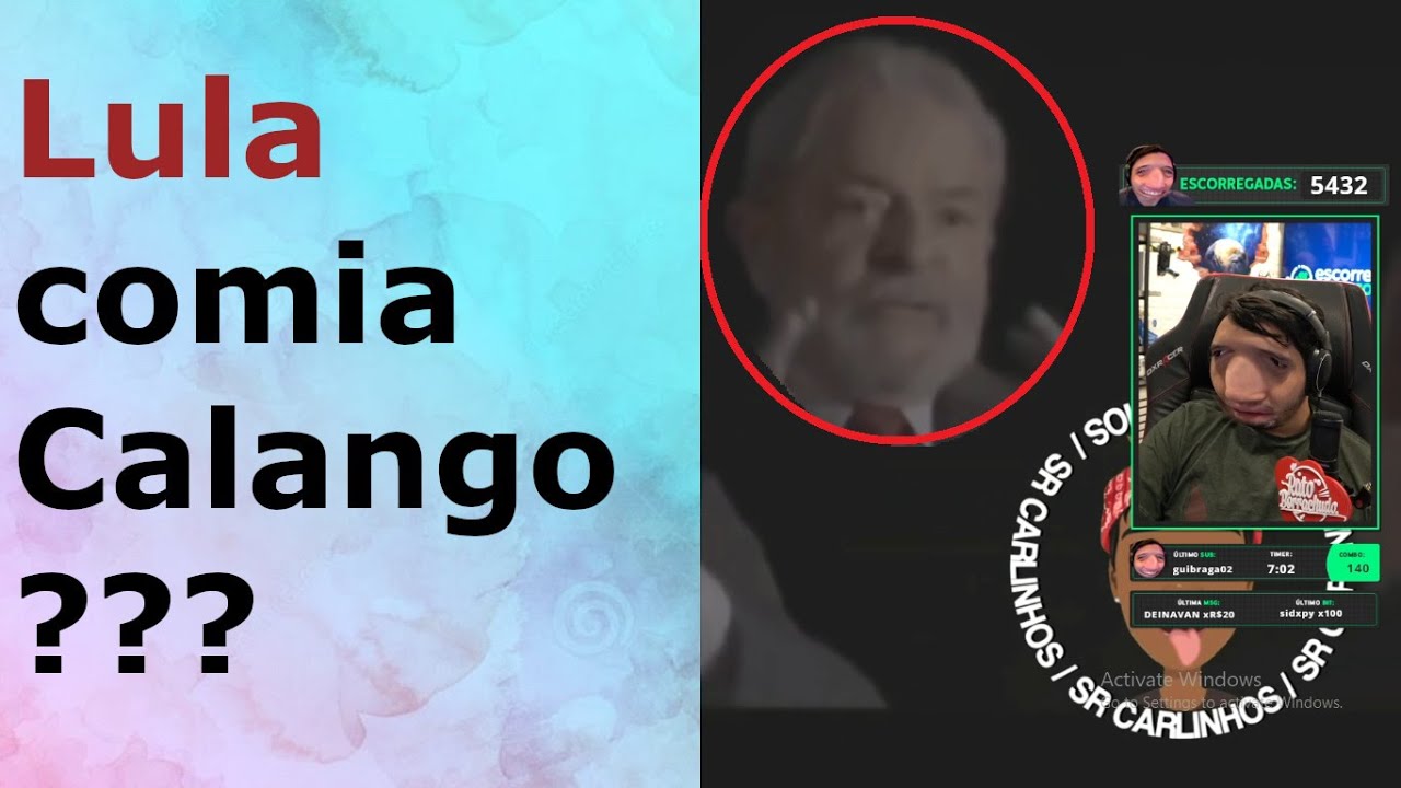 Jeffin - Lula comia calango??? - YouTube