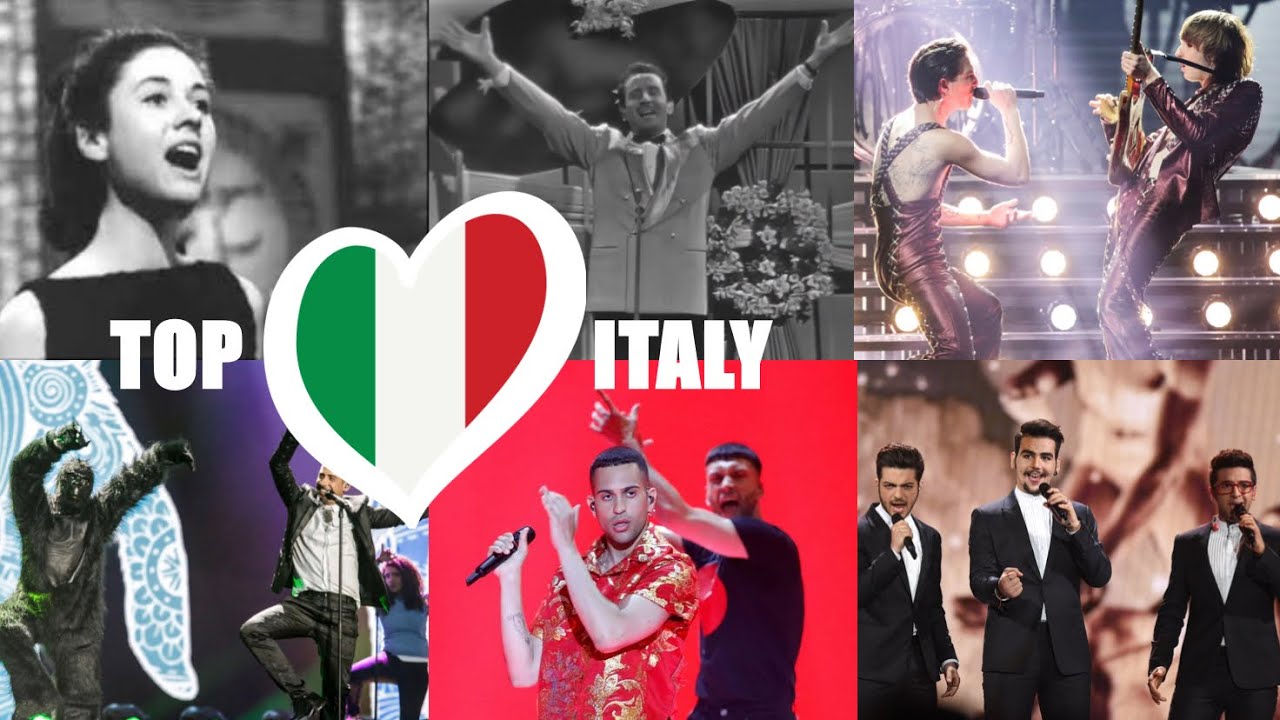 Worst to best result — 🇮🇹 Italy in the Eurovision Song Contest (1957 ...
