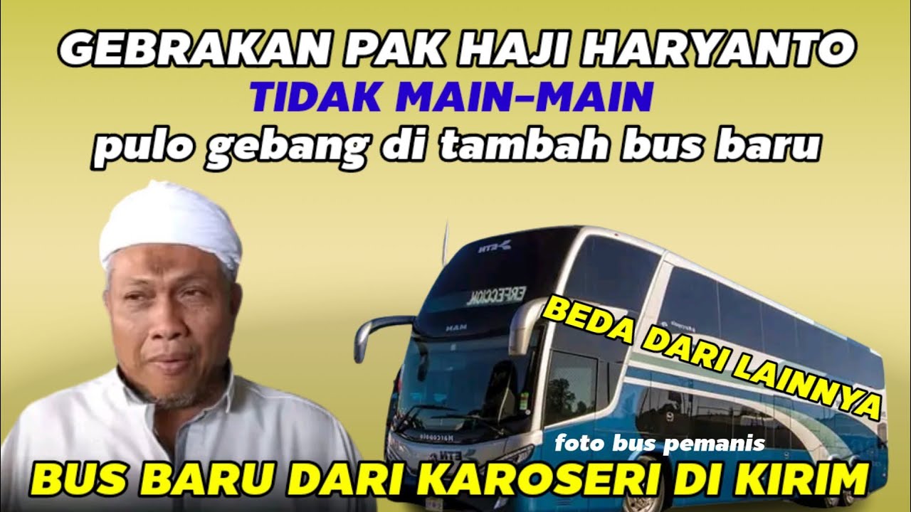 GEBRAKAN PAK HAJI HARYANTO TIDAK MAIN-MAIN,TERUS BERLANJUT - YouTube
