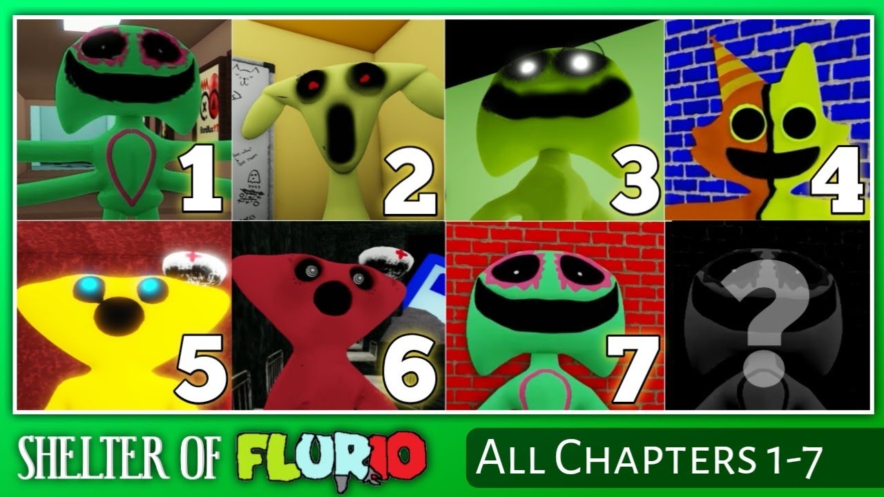 SHELTER OF FLURIO ALL CHAPTERS (1,2,3,4,5,6,7) Full Gameplay - Mascot ...