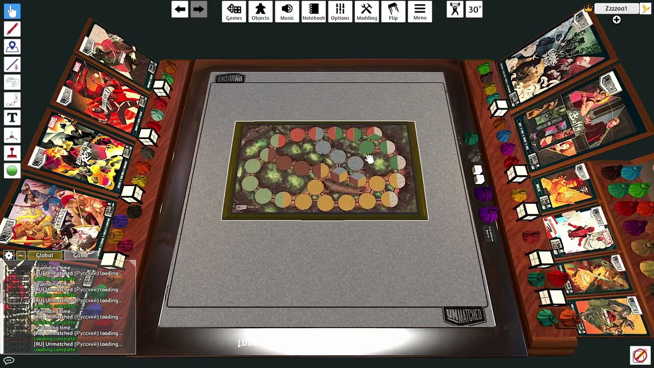 Как начать играть в Unmatched через Tabletop simulator - YouTube