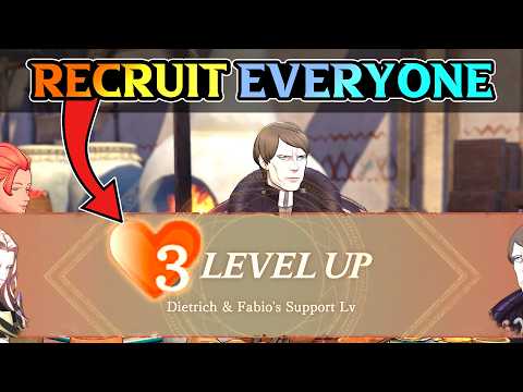 How To Farm Support FOR FREE - Fire Emblem Fortune's Weave