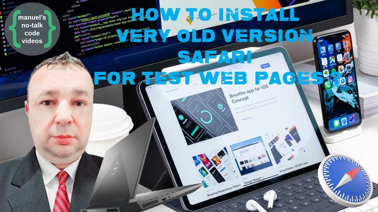 Linux - 19. How to Install Very Old Version Safari for Test Web Pages ...