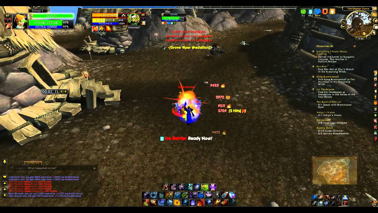 MoP Levelling 3-10 Million XP Per Hour - YouTube