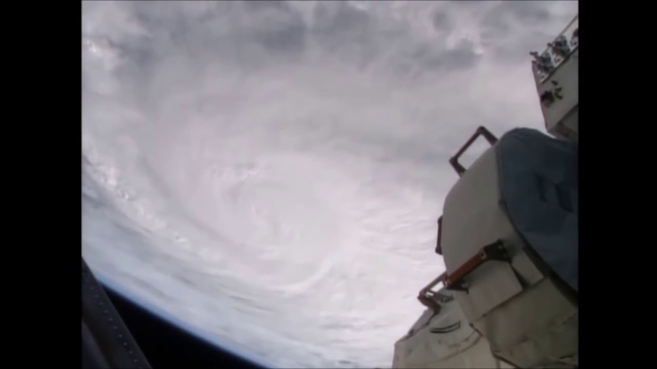 Typhoon From Space Full HD 1080p - YouTube