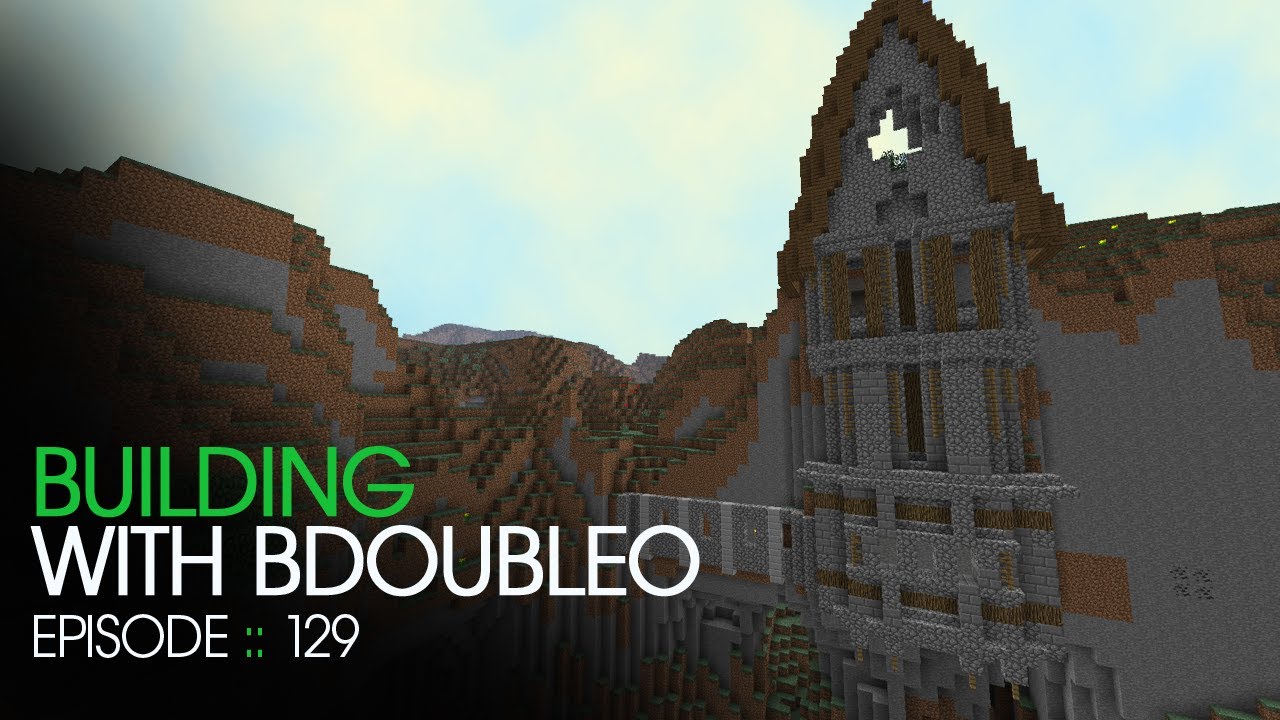 Minecraft Building with BdoubleO - Episode 129 - Block Contrast - YouTube