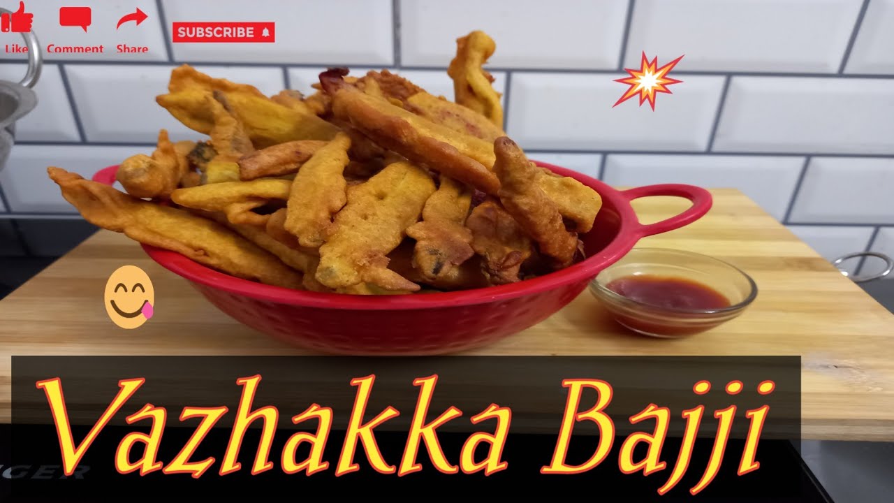 How to make Vazhakka Bajji | Vazhakka Bajji Recipe Malayalam | kitchen ...