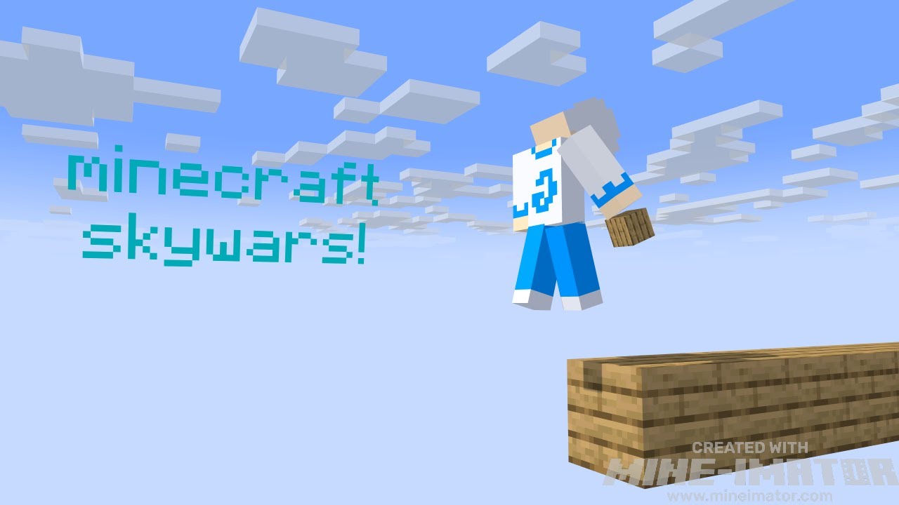 Minecraft : play Sky wars in Minecraft! - YouTube