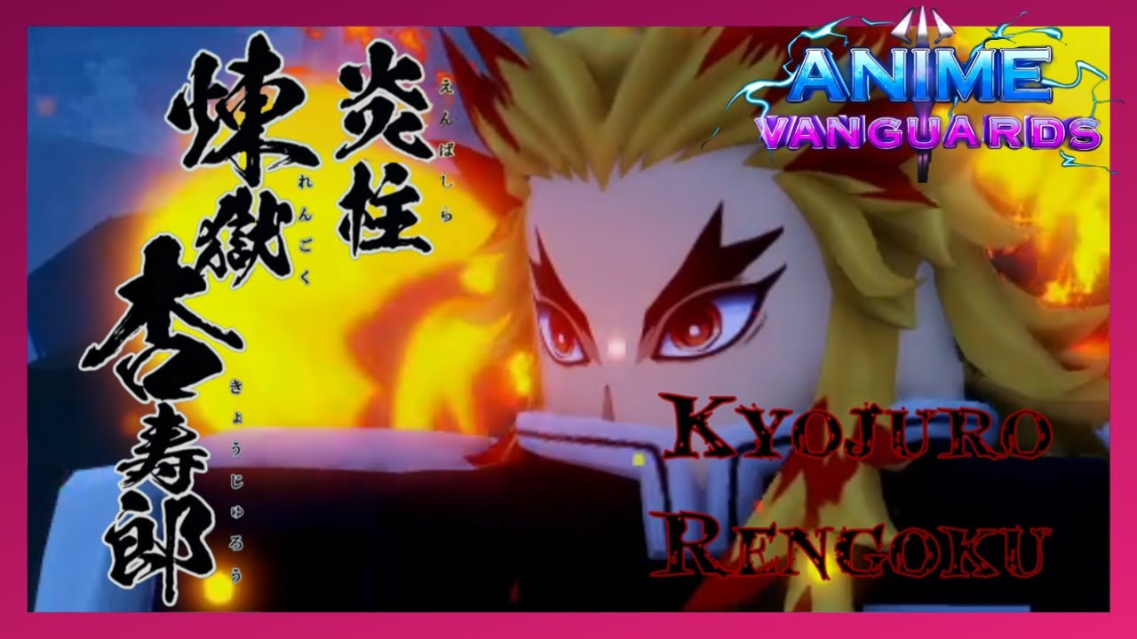 I Made Akaza Vs Rengoku 9th Form Scene in Anime Vanguard | Roblox ...