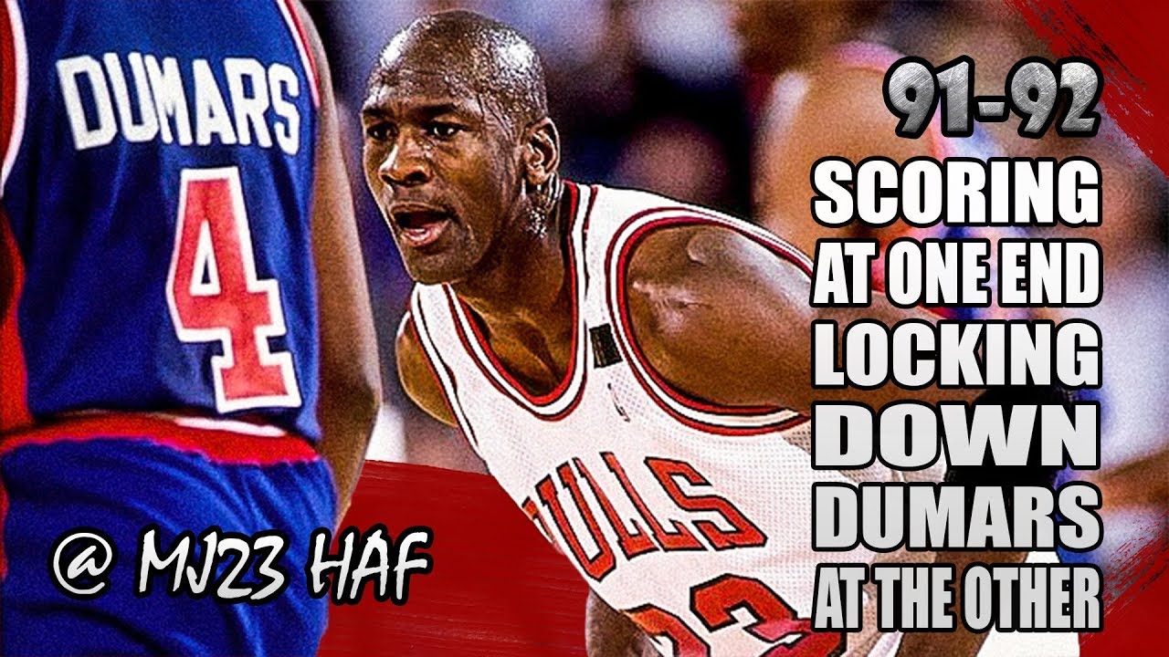 Michael Jordan Highlights vs Pistons (1992.04.19) - 32pts, Scoring and ...