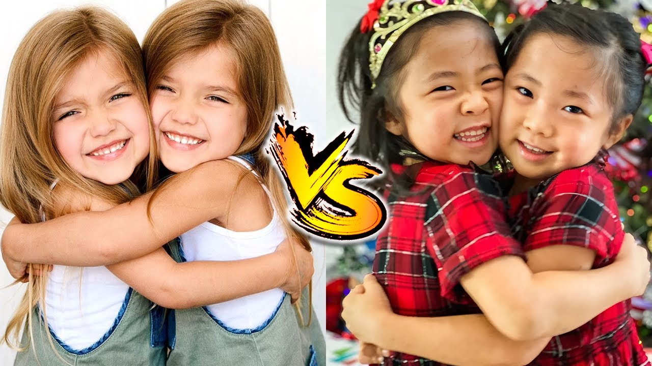 Taytum and Oakley Fisher VS Emma and Kate (Kaji Family) Transformation ...