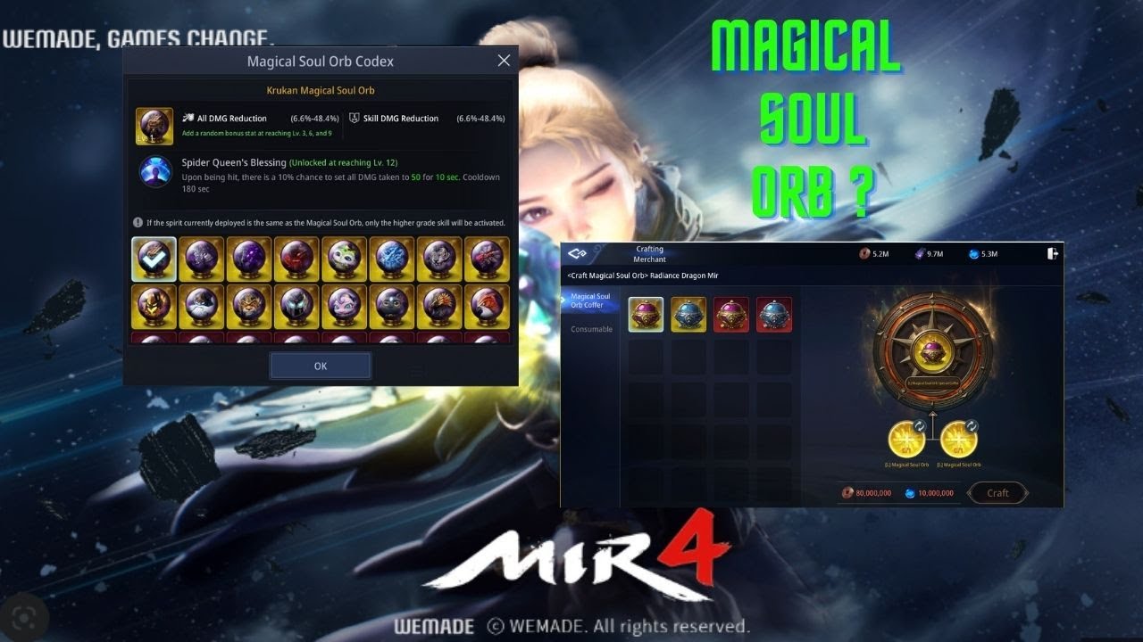 MIR4 MAGICAL SOUL ORB SYSTEM ? - YouTube