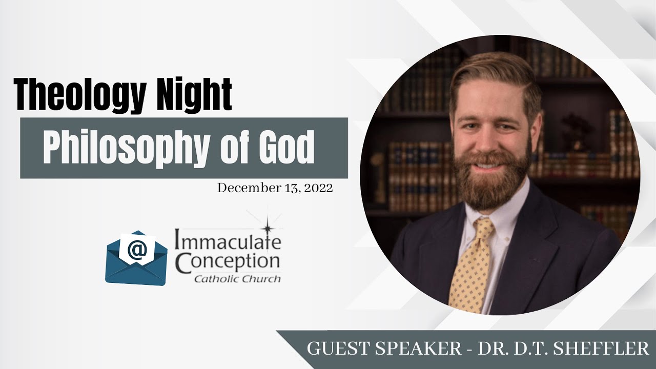 The Philosophy of God by Dr. D.T. Sheffler - YouTube