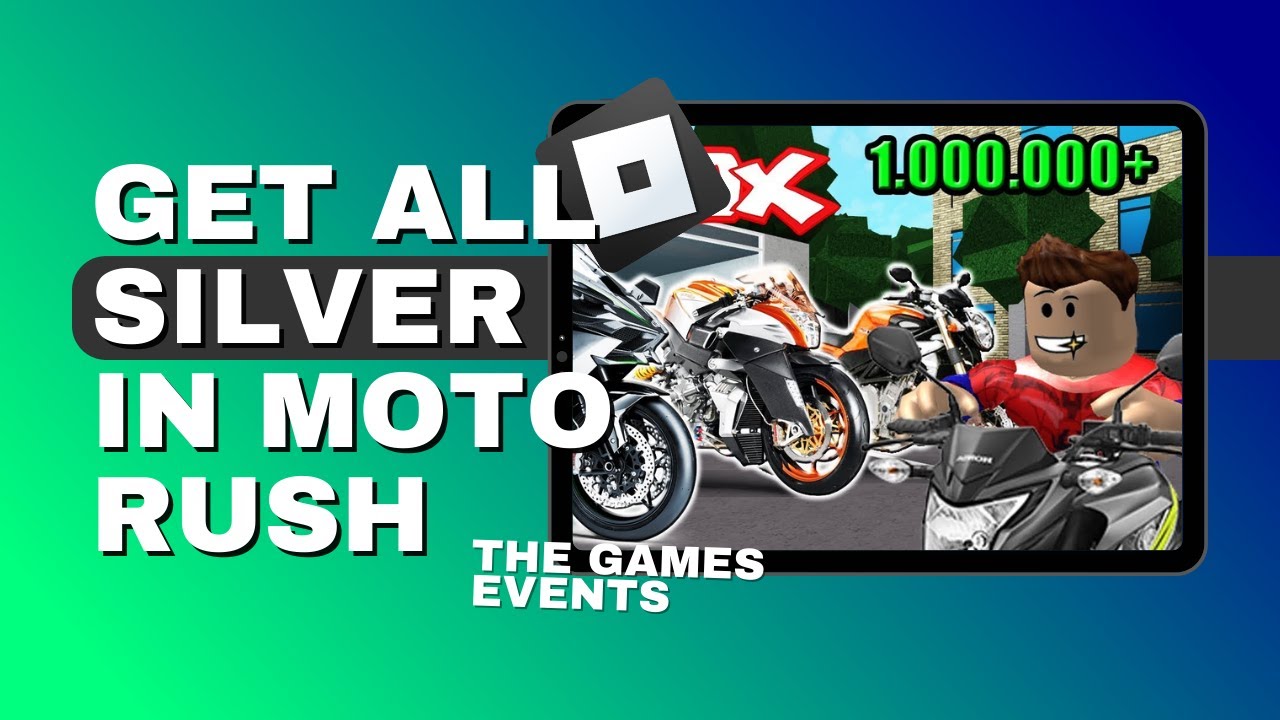 How to Get all Silver in Moto Rush - Roblox the Games (2025) - YouTube