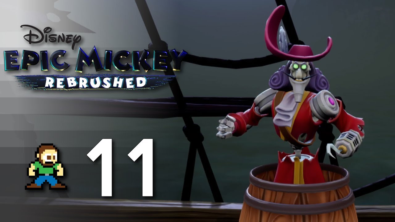 Epic Mickey Rebrushed - PS5 Gameplay Part 11 - Captain Hook (FULL GAME ...