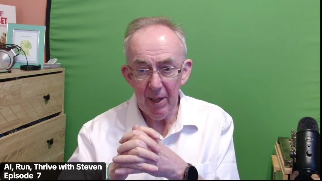 AI Run Thrive with Steven Episode 7 - YouTube
