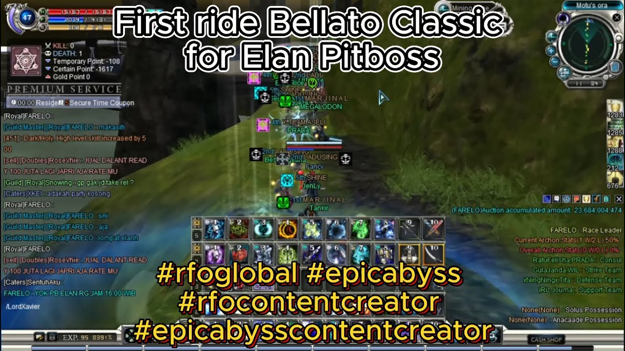 RF Online ORIGIN: Bellato Classic - First Ride to Crush Elan Pitboss ...