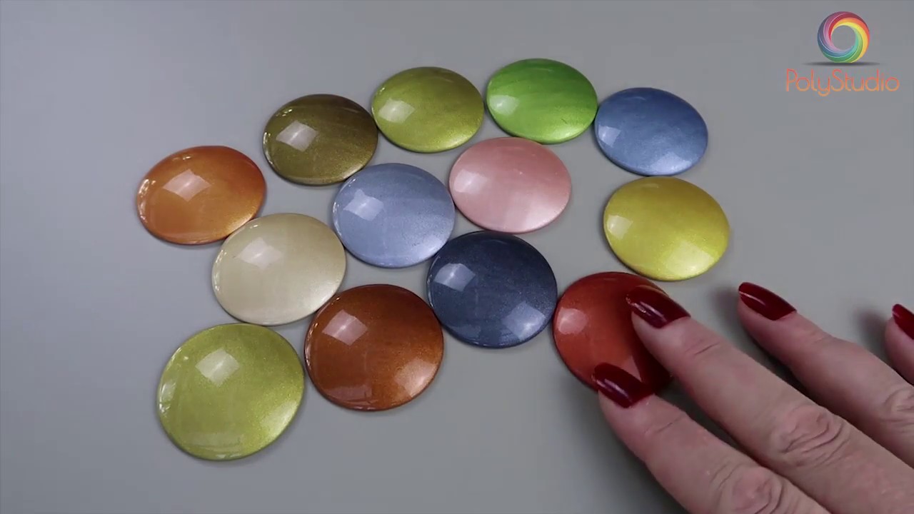 Cernit Metallic couleurs disponibles - YouTube