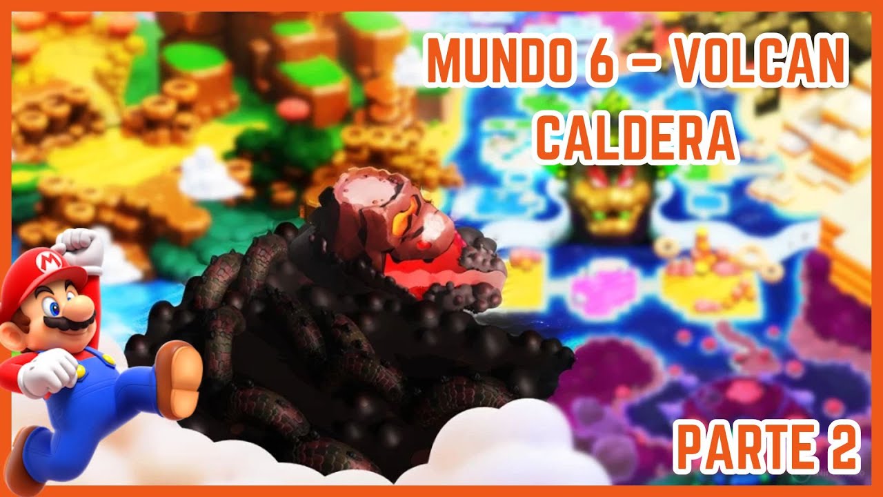 Super Mario Bros Wonder - Mundo 6 | Volcan Caldera - Parte 2 - YouTube