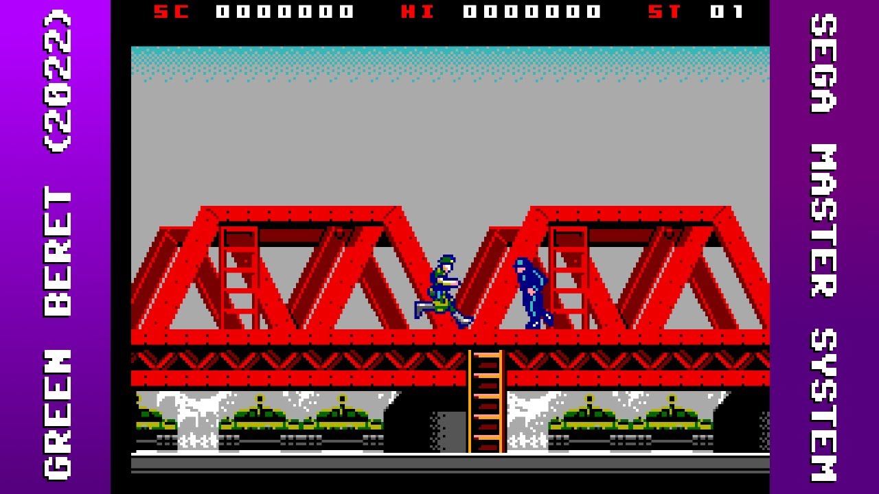 Green Beret Longplay (Sega Master System) [QHD] [Homebrew] [2022] - YouTube