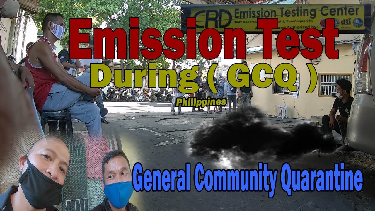 LTO Emission Test During GCQ - General Community Quarantine - YouTube