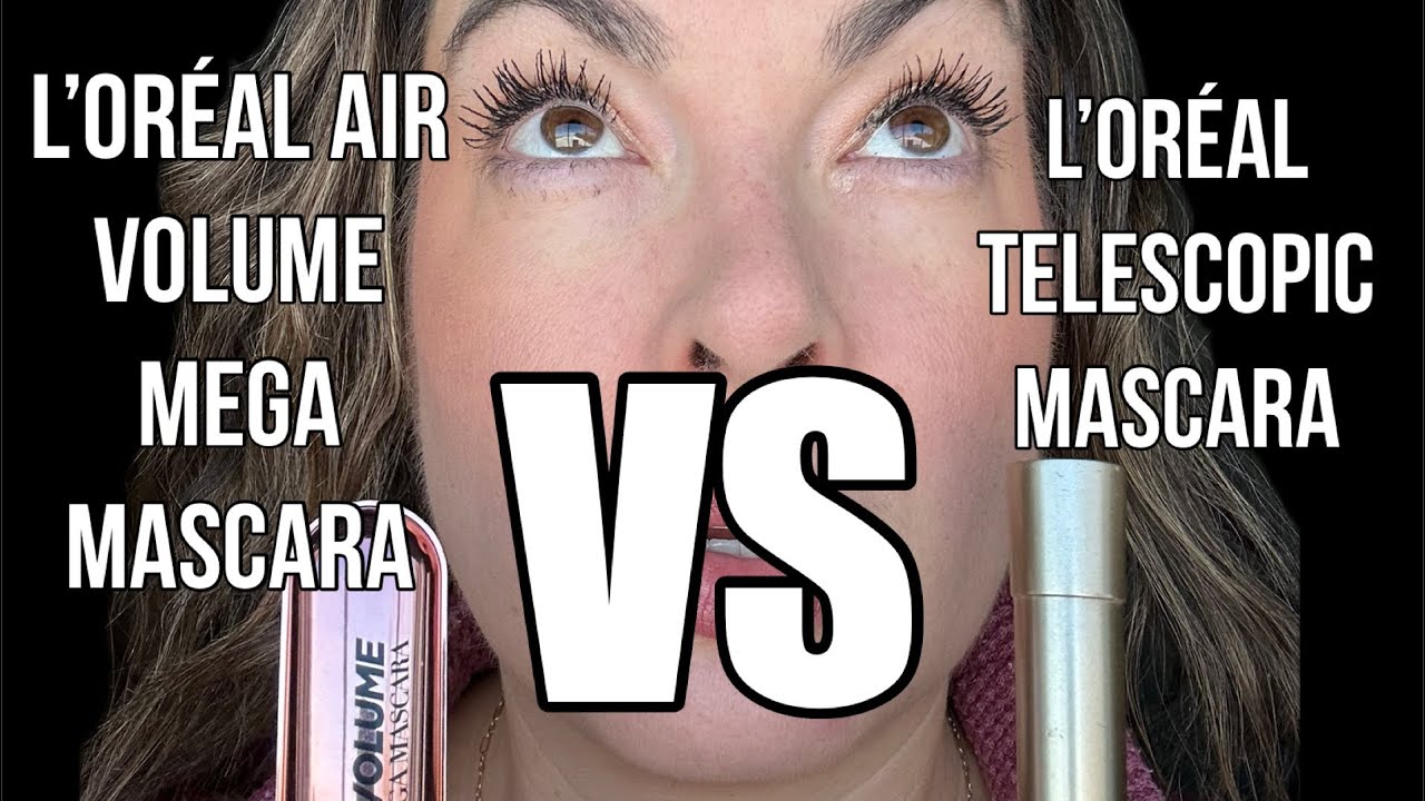 L'Oreal Telescopic Mascara VS L'Oreal Air Volume Mega Mascara - mascara ...