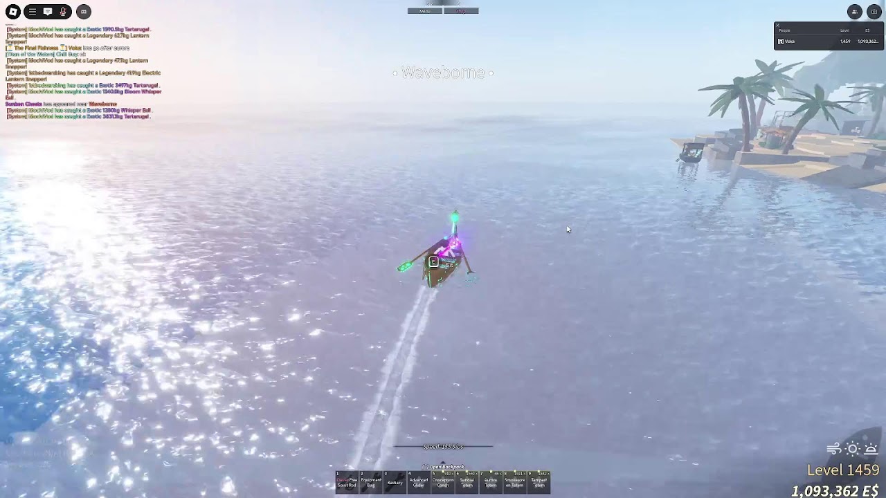 [LIVE] Roblox Fisch 2nd Sea Leveling Up [AFK/Macroing=Block] - YouTube