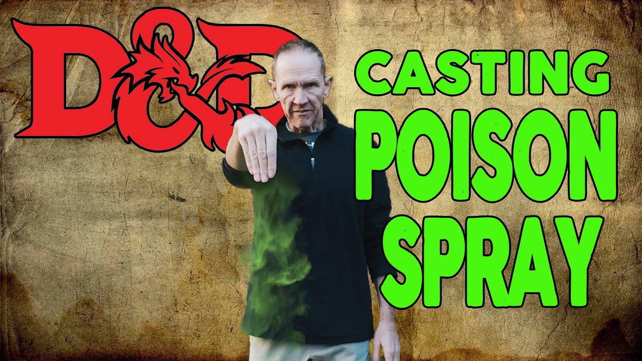 Dungeons and Dragons Spells | Poison Spray - YouTube