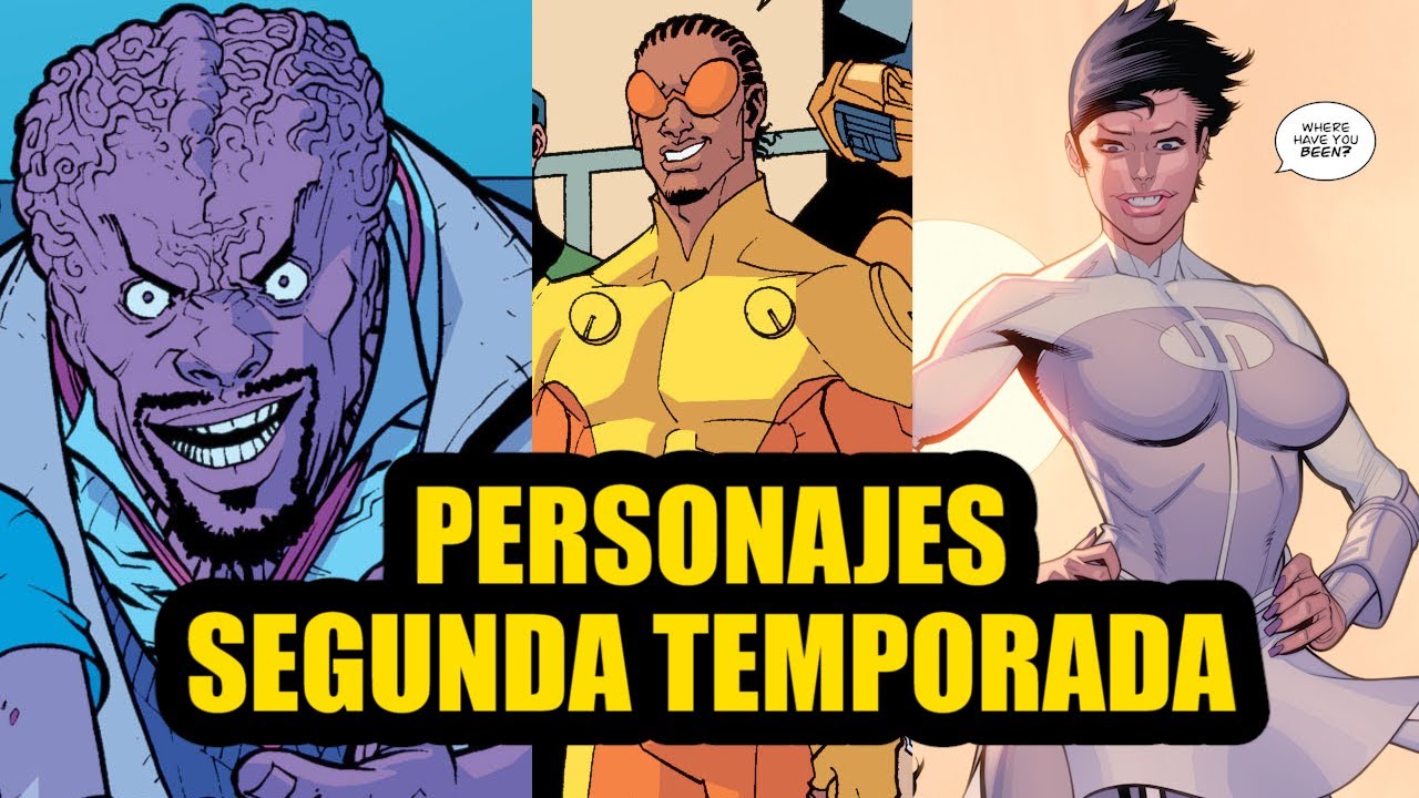 PERSONAJES QUE PODRÍAN APARECER EN LA SEGUNDA TEMPORADA DE INVENCIBLE ...