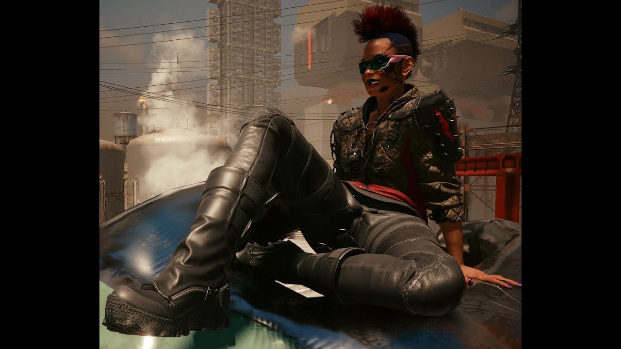 Merc work in Night City. Met a Corpo rat name Meredith (no commentary ...