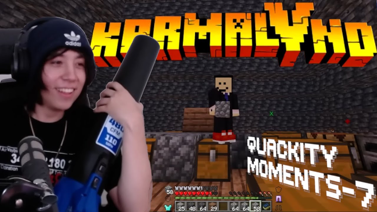 Funny Quackity Clips part7 - KARMALAND 5 - YouTube