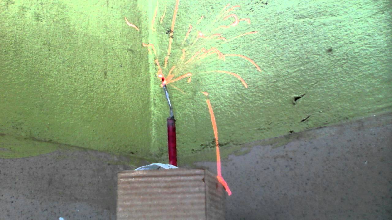 Small cracker explosion - YouTube