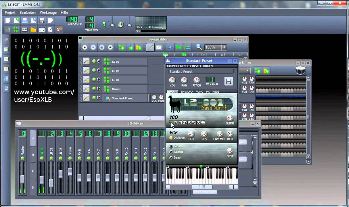 Inside LMMS Teil 7 - LB 302 - YouTube