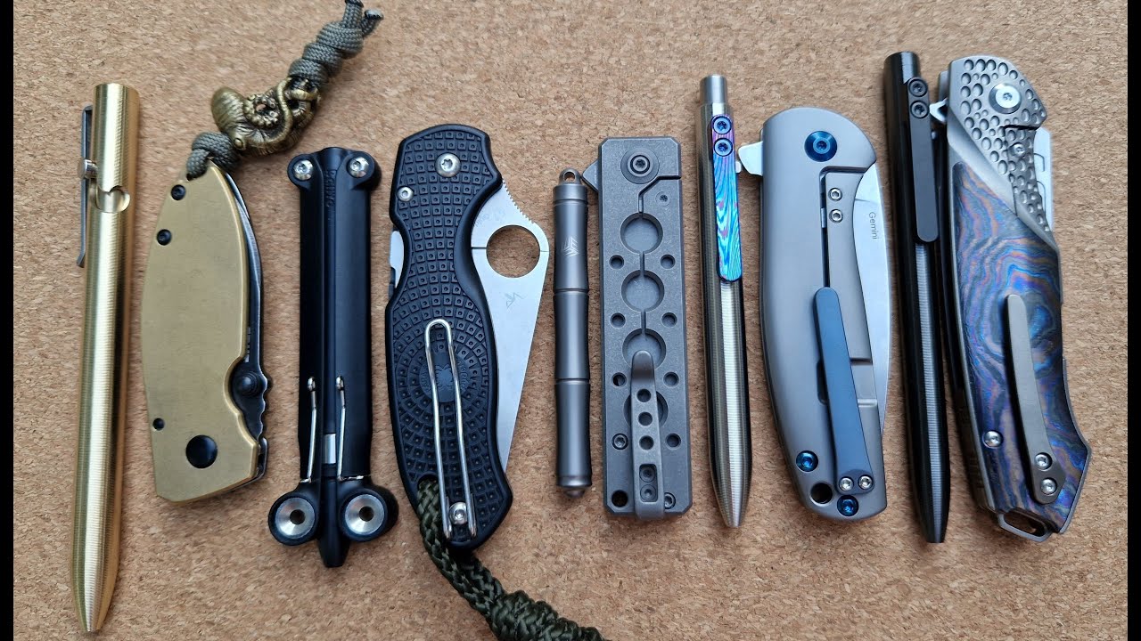 EDC Pens Overview - YouTube